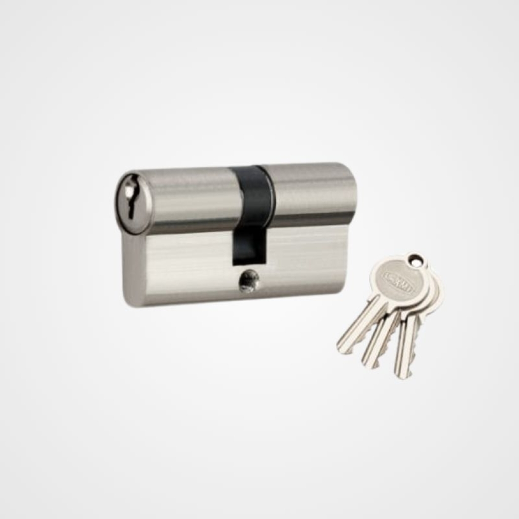 Mortice Lock with Brass Cylinder – Both Side Key – 60mm / 70mm – Brass ...